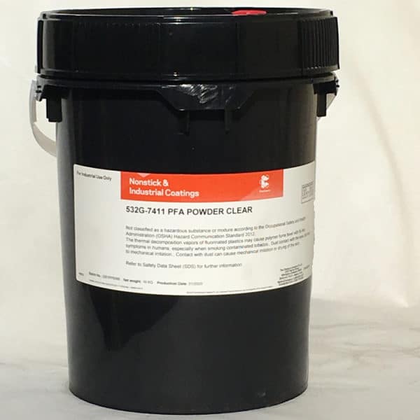 532G-7411 Topcoat PFA powder Clear - Tetrachim