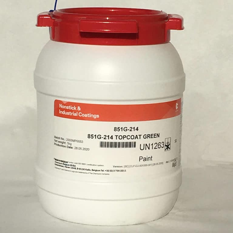 851G-214 Topcoat PTFE Green - Tetrachim